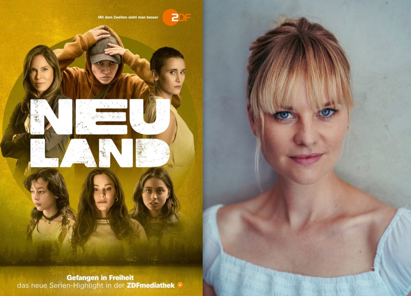 Henrike Fehrs ('Maren Bolz') in der neuen sechsteilige Mini-Serie ...