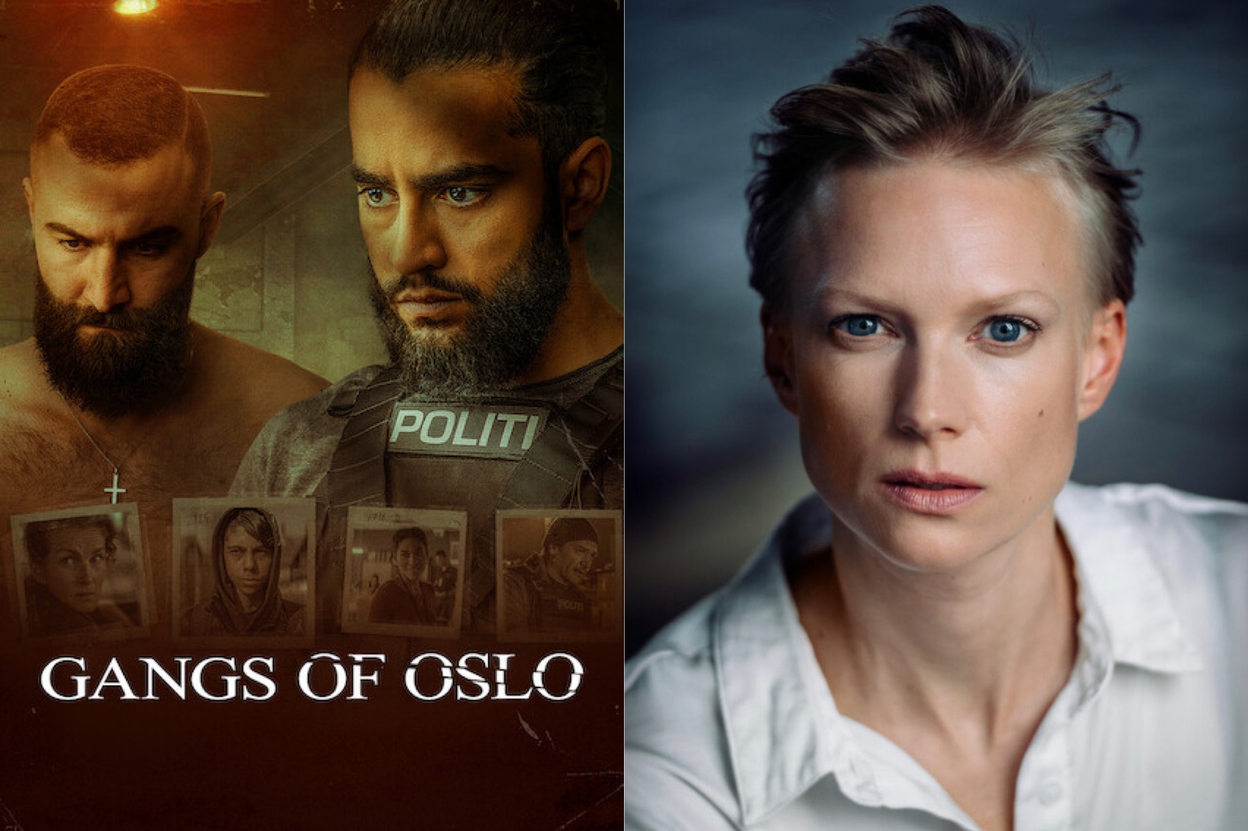 Lise Risom Olsen ('Linda') in der Serie "Gangs of Oslo/ (Blodsbrødre ...