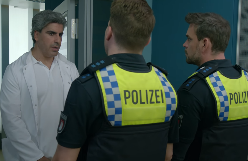 Neue Folge "Notruf Hafenkante - Kein Platz auf dieser Welt" mit Atheer Adel ('Dr. Lazar Sharif ...